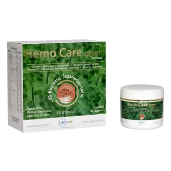 Hemo care green 30 capsulas - Inovet - Vitaminas e Suplementos para Pet ...