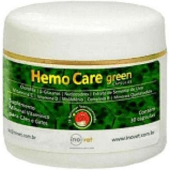 Hemo Care Green Com 30 Capsulas Gelatinosas - Inovet - Vitaminas e ...