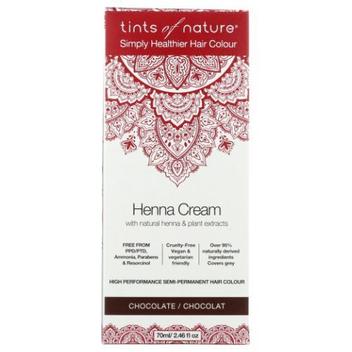 Henna Cream Chocolate Matizes da Natureza - 2,46 Oz - Tinta de Cabelo ...