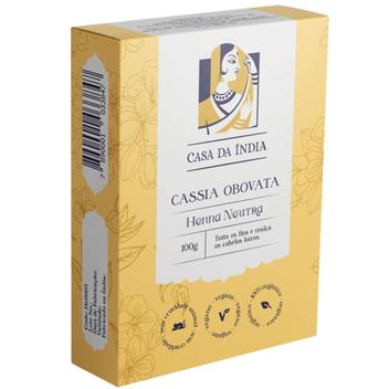 Henna Indiana Cassia Obovata 100% Natural, 100g, Casa da India, Leve ...