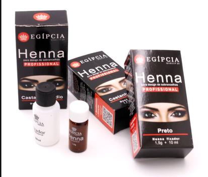 Henna Sobrancelhas Egípcia Alto Rendimento E Fixação Rena - egipicia ...
