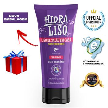 Hidraliso Progressiva De Chuveiro Sem Formol! Envio Imediato - Hidra ...