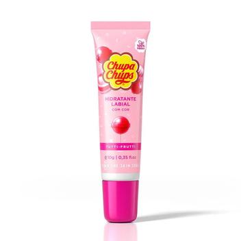 Hidratante Labial Chupa Chups Sabor Tutti-Frutti com Cor 10g - Lip Balm ...