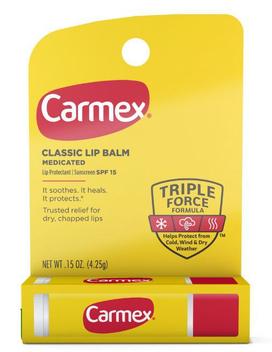 Hidratante Labial Clássico (STICK) Carmex - Protetor Labial - Magazine ...