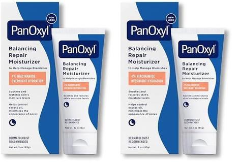 Hidratante PanOxyl PM Balancing Repair 90 mL (pacote com 2 ...