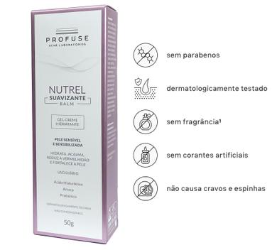 Hidratante pele Sensível Profuse Nutrel Suavizante Calmante - Cuidados ...