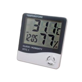 Higrômetro Digital Relógio Com Sensor Para Controle De Clima - Relógio ...