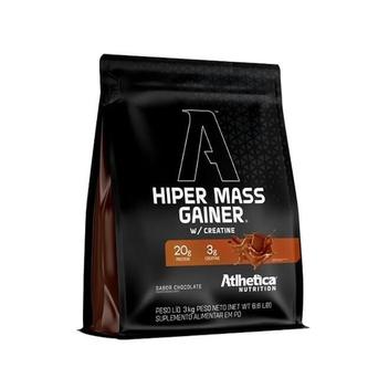 Hiper Mass Gainer W/Creatine Sabor Chocolate Atlhetica Nutrition - 3kg ...