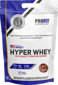 Hipercalórico Hyper Whey Protein 1,8kg Isolado E Concentrado - Profit ...