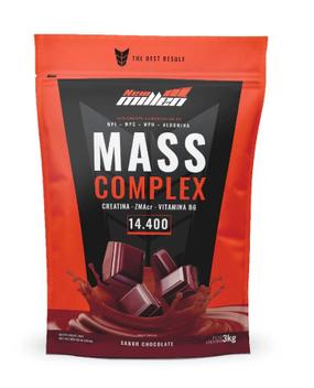 Hipercalórico Mass Complex Chocolate 3kg New Millen - Chocolate / Barra ...