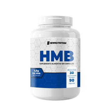 HMB 1500mg New Nutrition 90 Cápsulas - Leucina - Magazine Luiza