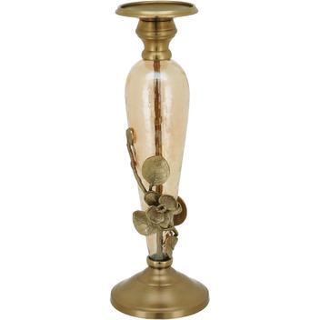 HOME&CO SANCTUR CASTIÇAL 36x12x12cm METAL DOURADO LUSTRADO - HOME&CO ...