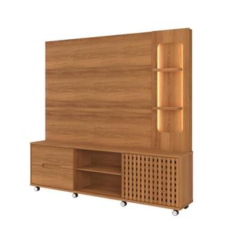 Home Brise 2,10m Lukaliam Móveis Para Tv Até 70 Polegadas C/ Led no ...