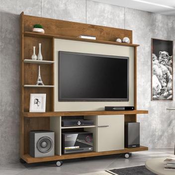 Home Taurus Sala Para TV Até 47 Polegadas com Rodizios - Móveis Bechara - Home Theater ...