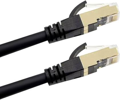 Homesen Cabo Ethernet Cat8 Cabo de rede de alta velocidade - 1 metro ...