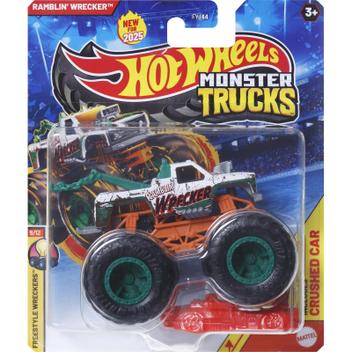 Hot Wheels - 1:64 - Ramblin' Wrecker - Monster Trucks - JCF02 - Carrinho de Brinquedo - Magazine ...