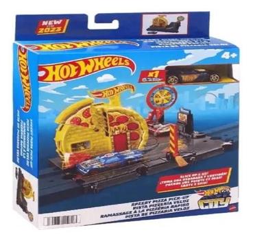 Hot Wheels City Lugares Favoritos Pizzaria - Mattel Hmd53 - Playsets ...