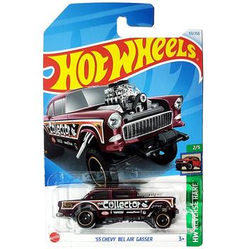 Hot Wheels Mattel HW Reverse Rake '55 Chevy Bel Air Gasser 63/250 (Lote G - 2024) - Carrinho de ...