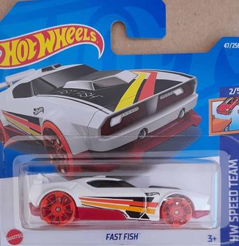 Hot Wheels Speed Team - Fast Fish - Carrinho de Brinquedo - Magazine Luiza