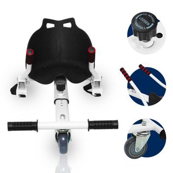 Hoverkart Assento Hoverboard Skate Elétrico Encosto Alto - Hoverboardx ...