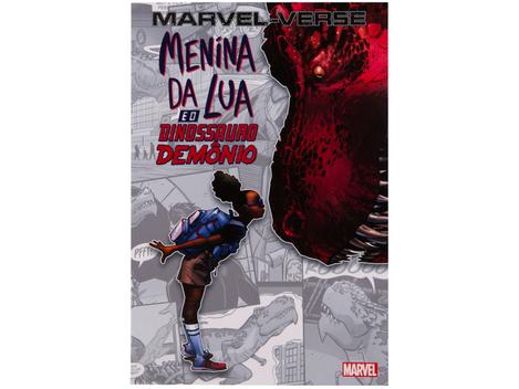 HQ Menina da Lua e o Dinossauro Demônio Panini - Revista HQ - Magazine Luiza