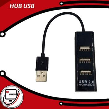 Hub 04 portas usb 2.0 ktp-110 knup preto - Hub - Magazine Luiza