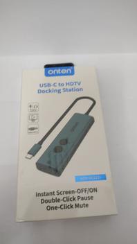 HUB adaptador USB C para HDMI 3 portas USB E 1 USB C O - Onten - Hub ...