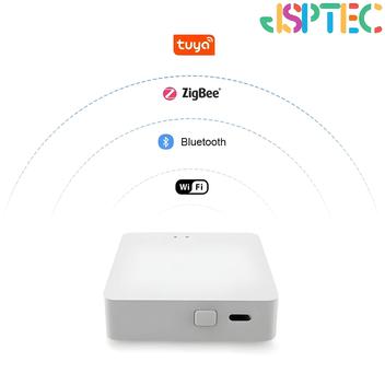 Hub De Gateway De Casa Inteligente Tuya Zigbee 3.0 Controle Remoto De Ponte Sem Fio Funciona Com ...
