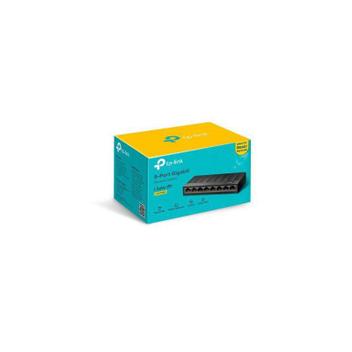 Hub de Rede TP-Link LS1008G 8 Portas 10/100/1000Mbps - Caixa de ...