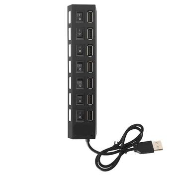 Hub Kapbom KA-H7U 7 Portas USB 2.0 Preto - Hub - Magazine Luiza