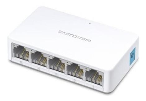 Hub Switch 5 Portas 10/100mbps Mercusys Ms105 desktop - Switch ...