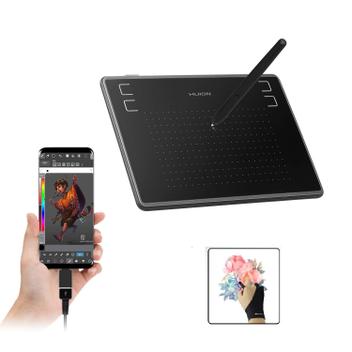HUION Inspiroy H430P OSU Graphic Tablets Estudante Desenho T - Mesa ...