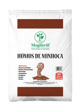 Humus de minhoca adubo organico 20 kg - MOGIFERTIL - Adubo para Plantas ...