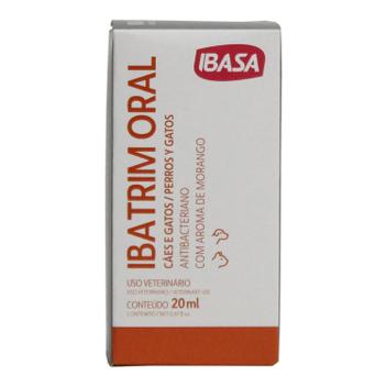 Ibatrim Oral Cães E Gatos Ibasa 20Ml - Ibasa Pet - Farmácia Pet ...