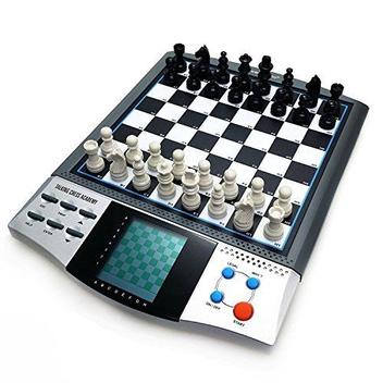 iCore Electronic Chess Board Game Master Pro com 8 jogos diferentes, 12 ...