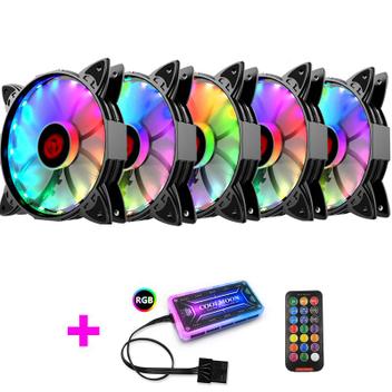 ID-COOLING 5V ARGB 120mm Ventilador Controle Inteligente RGB Ventilador ...