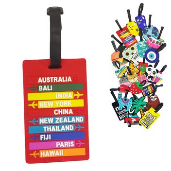 Identificador De Mala De Viagem Tag de Bagagem Avião Férias Etiqueta ...
