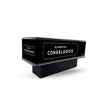 Ilha de Congelados Expositora 2 Metros Termisa 600 Litros - 220v ...