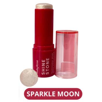 Iluminador Stick Shine Stone Sparkle Moon - Ruby Rose - Iluminador Facial - Magazine Luiza