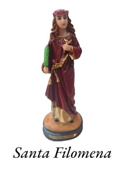 Imagem Santa Filomena 15cm em Resina - Loja Presentes & Cia - Imagem ...