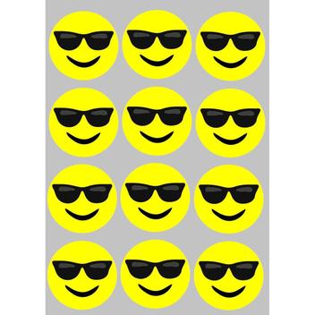 Imãs de Emoji 2cm - Conjunto com 12 Unidades - Ideal Planners - Imã de ...