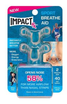 Impactrx Sport Breathe Aid Dilatador Nasal Para Atletas - Splintek ...