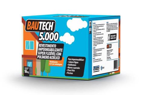 Impermeabilizante 5000 Bautech 18Kg - Impermeabilizante - Magazine Luiza