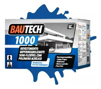 Impermeabilizante Bautech 1000 Paredes Lajes 18kg - Impermeabilizante ...