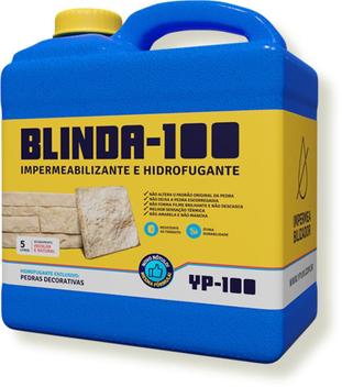Impermeabilizante de Pedras Naturais Blinda 100 5l - YP-100 - 000095 ...