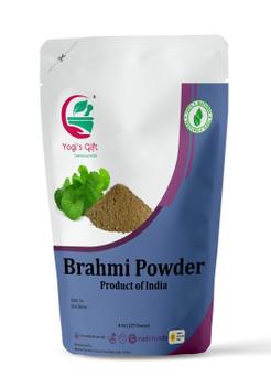 Impulsionador natural de crescimento capilar Brahmi Powder Yogi's Gift ...