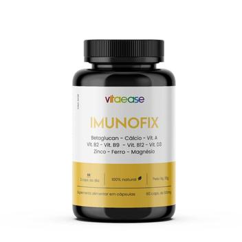Imunofix Multivitamínico 60 Cápsulas 500mg - vitaease - Multivitamínico ...
