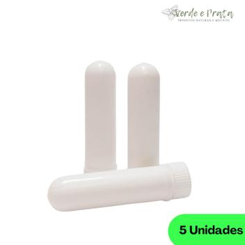 Inalador Nasal Pessoal p/ Aromaterapia e Essências c/ Refil - Verde e ...