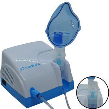 Inalador Nebulizador/compressor Pneumatico Md1000 Turbo Bivolt Medicate ...