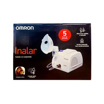Inalador nebulizador inalar omron nec701 branco 110v/220v - Inalador ...